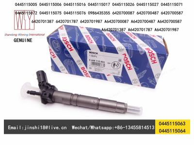 China BOSCH GENUINE AND NEW PIEZO INJECTOR 0445115063, 0445115064, 0445115005, 0445115006, 0445115016, 0445115017, 0445115026 for sale