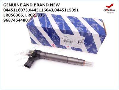 China GENUINE AND BRAND NEW DIESEL FUEL INJECTOR 0445116043, 0445116073, 0445115091, 02JDE36716, LR056366, LR022335, 968745448 for sale