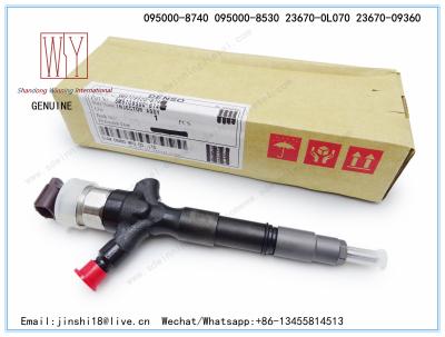 China DENSO GENUINE AND BRAND NEW COMMON RAIL FUEL INJECTOR 095000-8740, 095000-8530, 23670-0L070, 23670-09360 FOR TOYOTA HILU for sale