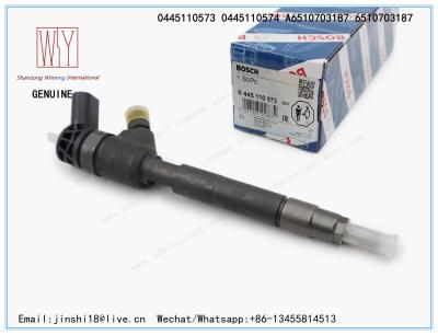 China BOSCH GENUINE AND BRAND NEW COMMON RAIL FUEL INJECTOR 0445110573 0445110574 A6510703187 6510703187 FOR MERCEDES BENZ V20 for sale