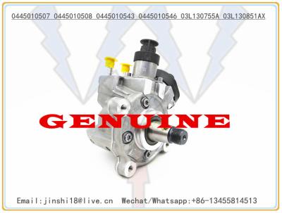 China BOSCH GENUINE COMMON RAIL FUEL PUMP 0445010507 0445010508 0445010543 0445010546 03L130755A 03L130851AX 0986437407 for sale