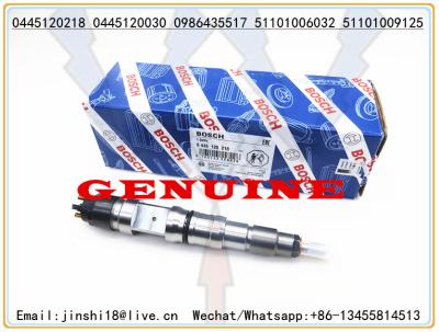 China HIGH QUALITY COMMON RAIL FUEL INJECTOR 0445120218 0445120030 0986435517 FOR MAN 51101006032 51101009125 51.10100-6048 for sale