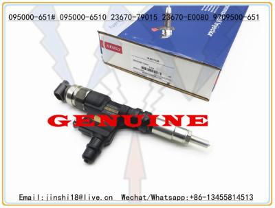 China DENSO GENUINE COMMON RAIL INJECTOR 095000-6510 095000-651#  9709500-651 FOR Hino 23670-E0080 AND Toyota 23670-79015 for sale