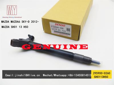 China Denso Genuine Piezo Fuel Injector 295900-0260 SH0113H50 SH01-13H50 FOR MAZDA CX-5 ENGINE for sale