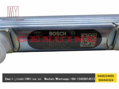 China Bosch Genuine and New Fuel Rail 0445224055 504342424 for sale