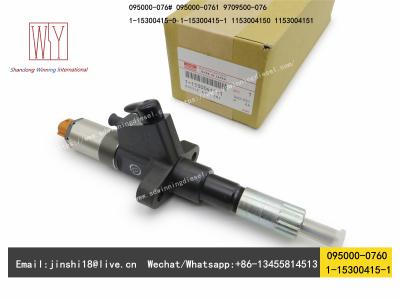China Denso Genuine and New Fuel Injector 095000-076# 095000-0760 095000-0761 9709500-076 for 1-15300415-0 1-15300415-1 115300 for sale