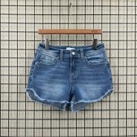 China 100% Cotton Denim Shorts Customized Streetwear Vintage Jean Shorts For Retail Stores for sale