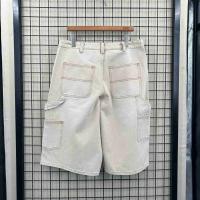 China Men'S Stretch Denim Shorts Distressed Finish Regular Fit Denim Shorts For Outdoor Activities for sale
