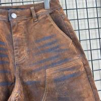 China Men'S Vintage Stone Wash Denim Shorts Relaxed Fit Classic Summer Style for sale