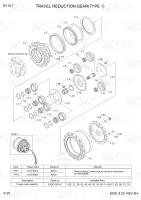 China Catalog Excavator Final Drive Planetary Reducer 10 Ton Black XJDG-00001 R110-7 for sale