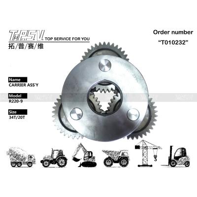 China 39Q6-42250 Travel Reducer Planet Pinion Carrier R220-9 Excavator With Gear Meshing for sale
