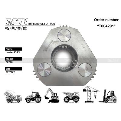 China SA7118-30200 EC200B Excavator Swing Planet Gear Carrier 22T Gear Parts for sale