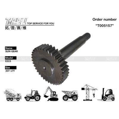 China Travel 1Stage E315A Excavator Sun Gear For Transmission System 102-6520 for sale