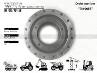 China E320D Excavator Final Drive Parts Black Hub Housing 148-4716 Heat Treatment for sale