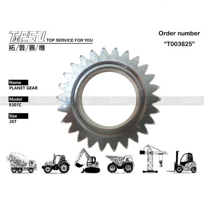 China Surface Treated E307C Excavator Swing 1 Stage Gearbox with Black Steel Body 171-9445 for sale