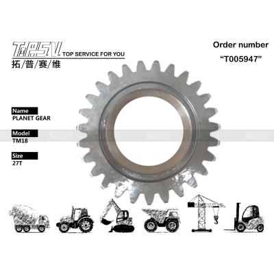 China Durable Hydraulic Motor Drive TM18 R110-7 Excavator Travel 2 Stage Planetary Gear XKAY-01771 for sale