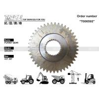 China Robust Black Excavator Drive Motor Box For Smoother Transmission PC120-6 Travel Planet Gear for sale