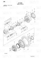 China Hydraulic ZX200-3 Travel Final Drive Catalog For Excavators 9233692 9261222 for sale
