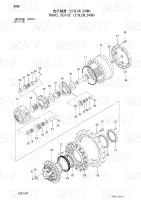 China 9250188 9269199 Custom Colors  ZX200-3 Excavator Travel Final Drive Catalog Motor Drive for sale