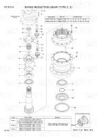 China 39Q6-12100 39Q6-12101 39Q6-12102 R220-9 Bolt On Excavator Swing Drive Catalog for sale