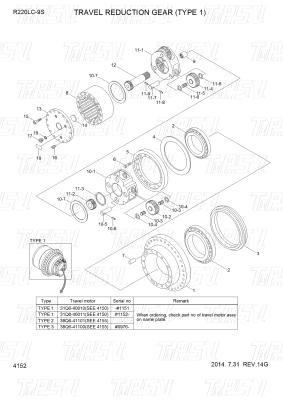 China 31Q6-40020 31Q6-40021 31Q6-40022 Energy Mining R220-9 Excavator Travel Drive Motor Catalog for sale