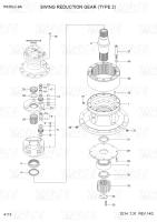 China 31Q9-19140 R330-9 Excavator Swing Drive Catalog Gear Box For Hydraulic Motors for sale