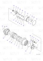 China Planetary Excavator Travel Drive Steel Swing Travel Drive for sale