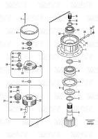 China Energy Mining VOE14569767 VOE14724044 EC290B Excavator Swing Drive Catalog for Compatible Brands and Models for sale