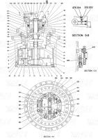 China Machinery Repair Shops YN15V00037F2 SK210-8Excavator Travel Drvie Catalog Parts in Transport Packaging Wooden Box for sale