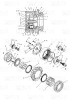 China Economical Steel 114-1484 E320B Excavator Travel Drive Catalog Motor Drive For Energy/Mining for sale