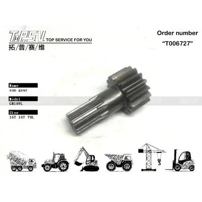 China TZ270B1006-00 Origin GM18VL Excavator Travel Sun Gear Drive Motor With Gear Oil Maintenance for sale