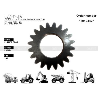 China 191-2675 Customizable E324D Excavator Travel 1 Stage Planet Gear Motor For Crawler Excavator Operations In Round Design for sale