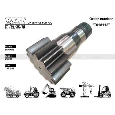 China 2044634 High Durability ZX200 Excavator Swing Pinion Air Conditioner Parts for Long-Lasting Wear And Tear Resistance for sale