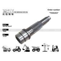 China Color Black TM09 Excavator Travel Motor Shaft Hydraulic Pump Parts for Machinery Repair and Maintenance Solutions Provider for sale