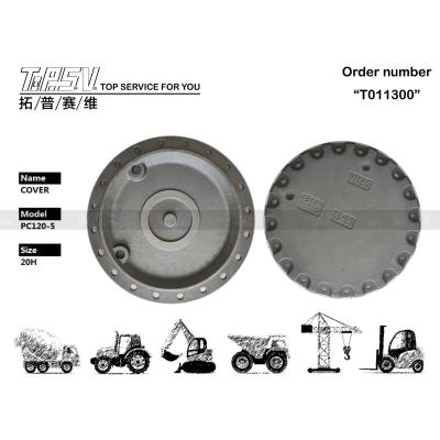 China 203-27-53232 High Precision PC120-5 Excavator Travel Drive Cover for Easy Gear Oil Maintenance in Heavy Duty Operations for sale
