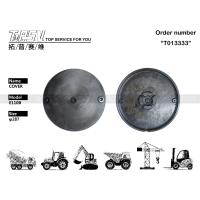 China 1R-5469 Black Color E110B Excavator Final Drive Cover for Compatible Hyundai Brands and Models High Durability for sale