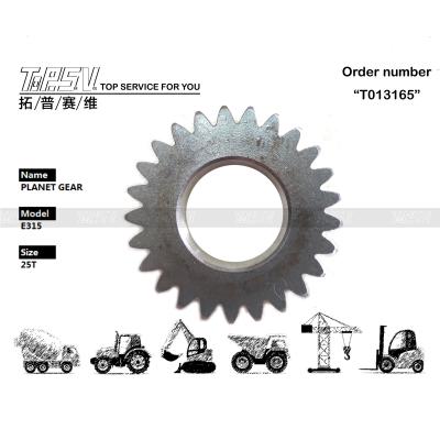 China 102-6503 Customizable E315 Excavator Travel 1 Stage Planetary Gear for Compatibility Excavator Tooth Number View Image for sale