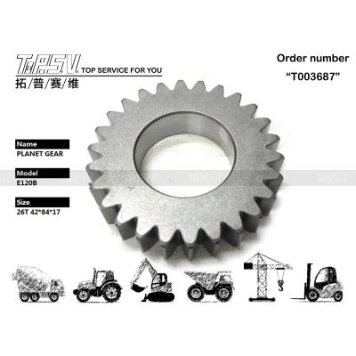 China 7I-7789 Road Engineering Construction Foundation E312 Excavator Swing 1 Stage Planetary Gear with Gear Meshing Installation Tooth Number View Image for sale
