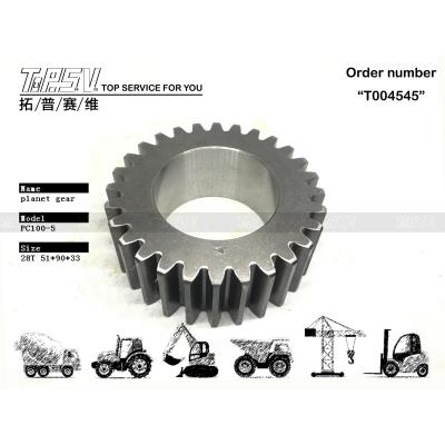 China 203-26-51521 Heavy Machinery PC100-5 Excavator Swing Reducer Planet Gear Parts with Drive Type Hydraulic Motor Drive performance for sale