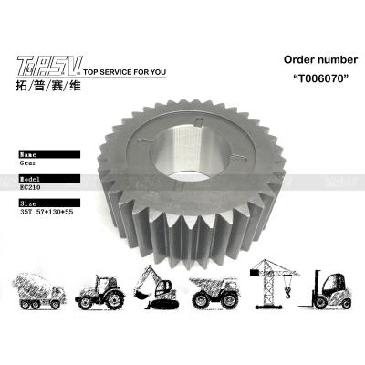China SA7117-30240 Smooth Gear Meshing EC210 Excavator Travel 2 Stage Planetary Gear for sale