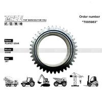 China View Image Tooth Number E306E Excavator Travel 2 Stage Planet Gear Box for Road Engineering Construction Foundation Construction for sale