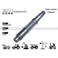 China PC120-6 GM18VL Excavator Travel Motor Shaft Black TZ269B2002-00 16:20T for sale