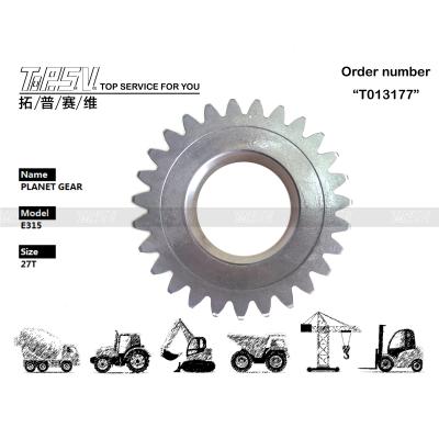 China Steel E315 Excavator Travel 3 Stage Planet Reducer Gear Parts for Heavy Machinery to Ensure Smooth Performance for sale