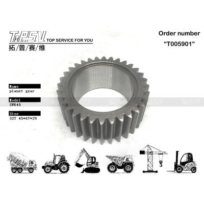 China Long-Lasting SWE45 Excavator Travel 2 Stage Planet Reducer Gear Parts For Machinery Repair Shops for sale