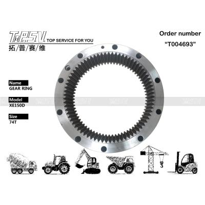 China SY135C XE150D Excavator Swing Gear Ring Box High Durability For Heavy Duty Machinery for sale