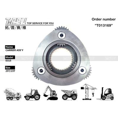 China Steel Heavy Duty E315 Excavator Travel 1 Stage Carrier Assy To Machinery Repair Shops for sale
