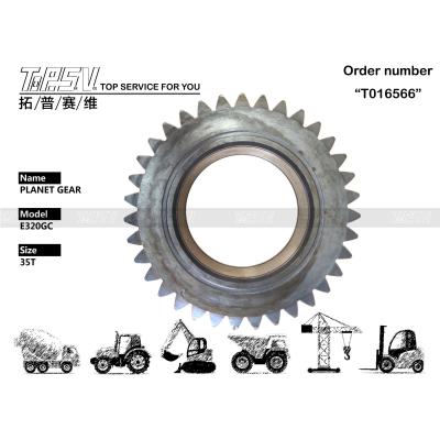 China 569-4287 Heavy Machinery E320GC Excavator Travel 2 Stage Planetary Gear With Gear Meshing Installation In Sealable Bags for sale