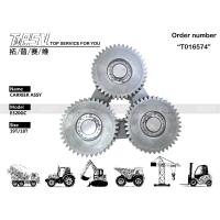 China 569-4290 Versatile Heavy Duty E320GC Excavator Travel 1 Stage Carrier ASSY with Planetary Reducer Type and Steel Construction for sale