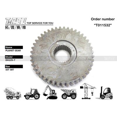 China Steel DH220-5 Excavator Travel Planetary Gear Box Reducer For Industrial Power Transmission for sale