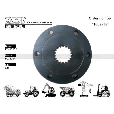 China 203-01-41120 Gear Oil Maintenance PC120-5 Excavator Hydraulic Pump Coupling Parts for sale